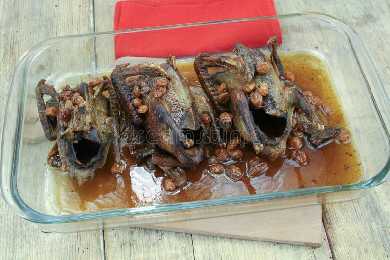 Roasted pigeon wings stock photo. Image of baked, cooking - 43558934