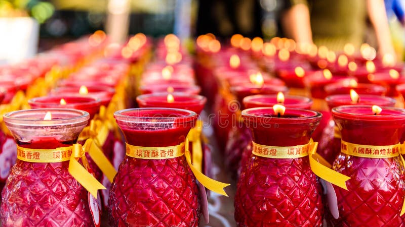 390 Red Chinese Prayer Candles Stock Photos - Free & Royalty-Free Stock ...