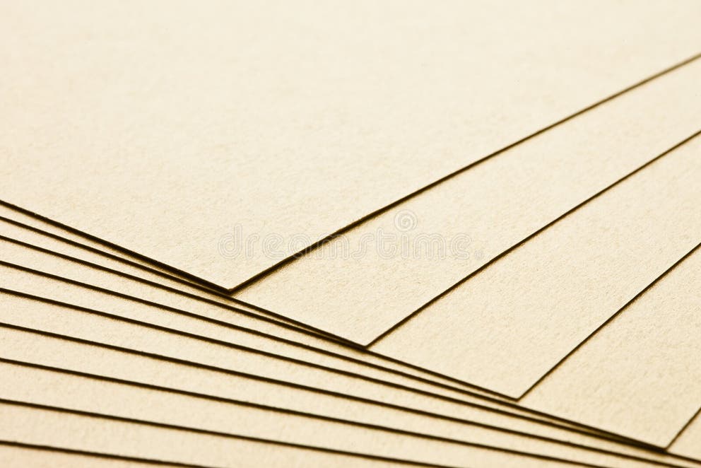Several sheets of paper stock photo. Image of office - 14544578