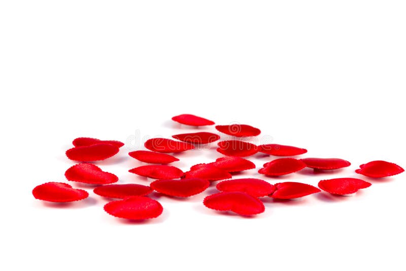 Several Small Red Hearts Tissue Stock Image - Image of holiday ...