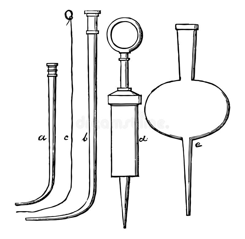 Several Special Instruments Used in the Process of Egg Blowing, Vintage ...