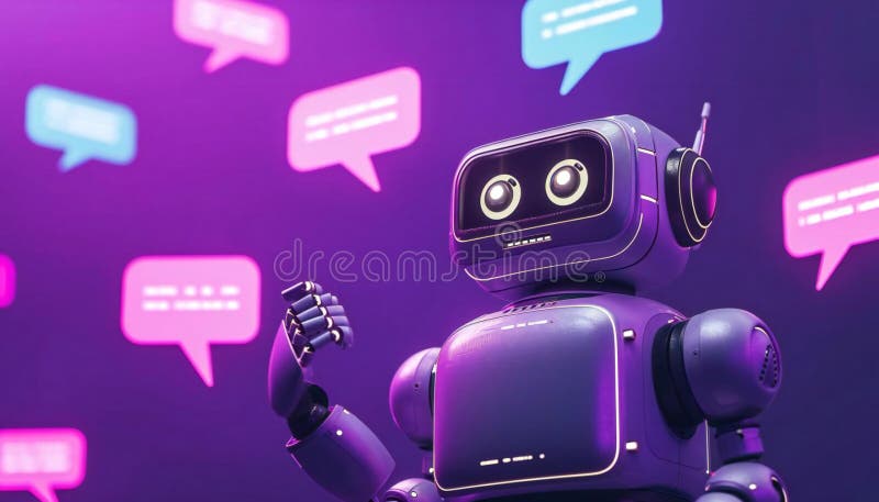 Chatbot Purple Stock Illustrations – 246 Chatbot Purple Stock ...