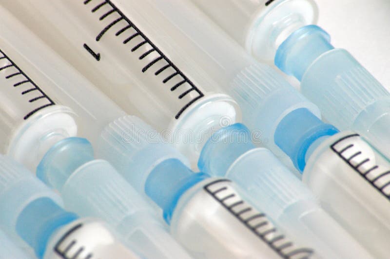 Container Two Used Syringes Stock Photos - Free & Royalty-Free Stock ...