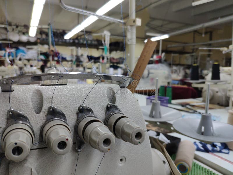 Thread tension regulator. stock image. Image of manufacturing - 27850923