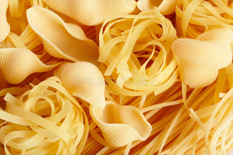 Coiled Spaghetti Pasta stock photo. Image of tasty, cooked - 23186774