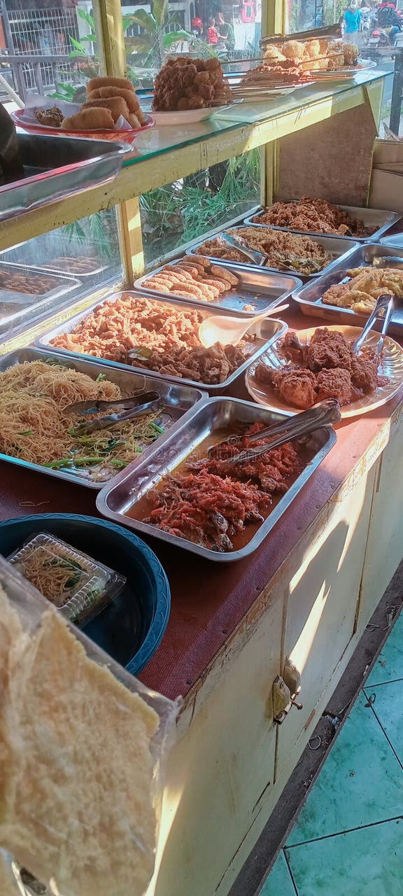 Several Typical Indonesian Food Menus Stock Image - Image of indonesian ...