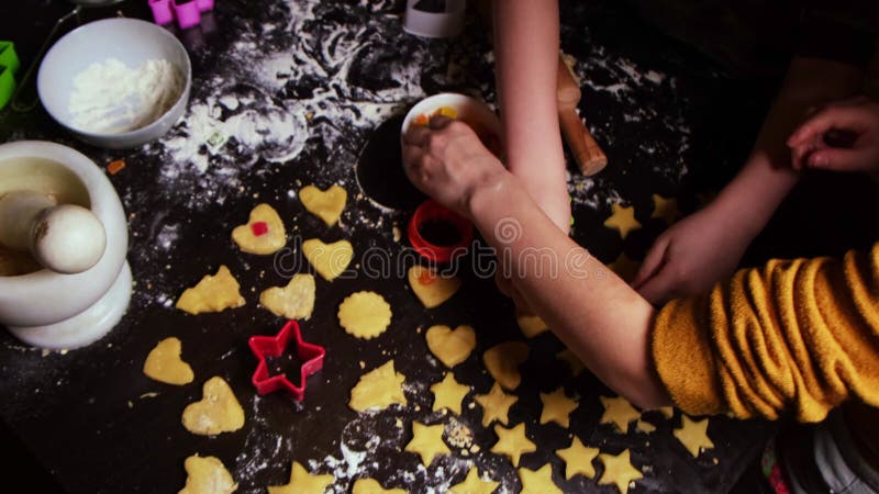 Several Unrecognizable Children are Preparing Various Shapes of ...