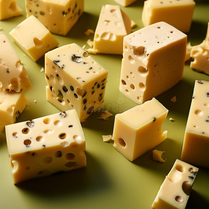 Several Varieties of Cheese, Elite Varieties of Cheese Made from Milk ...