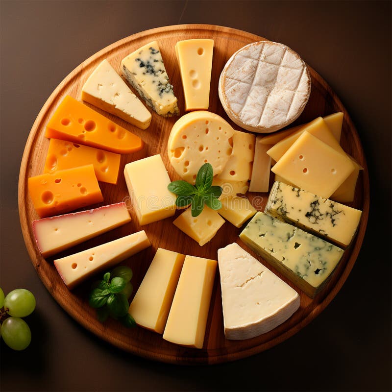 Several Varieties of Cheese, Elite Varieties of Cheese Made from Milk ...
