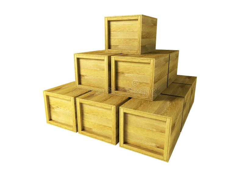 Stack Wooden Crates Stock Illustrations – 267 Stack Wooden Crates Stock ...