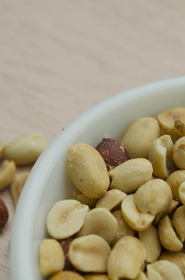 Peanuts on the table stock image. Image of snacks, peanuts - 103845659