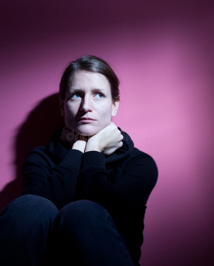 Severe depression stock image. Image of breakdown, emotional - 12749757