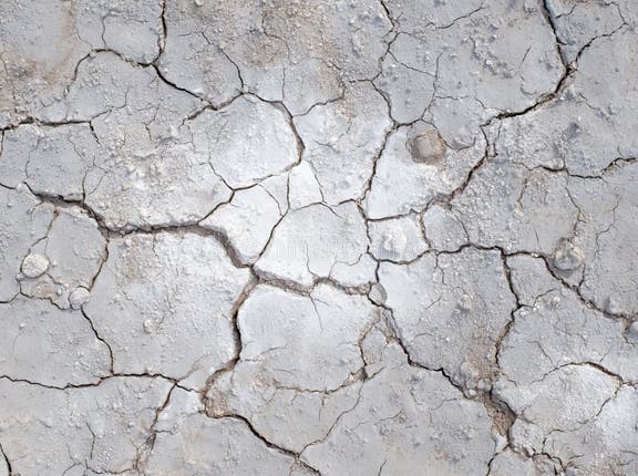 Severe Drought and a Lack of Rainfall Led To the Formation of Cracks in ...