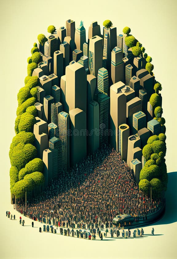 Severe Overpopulation City Stock Illustrations – 2 Severe ...