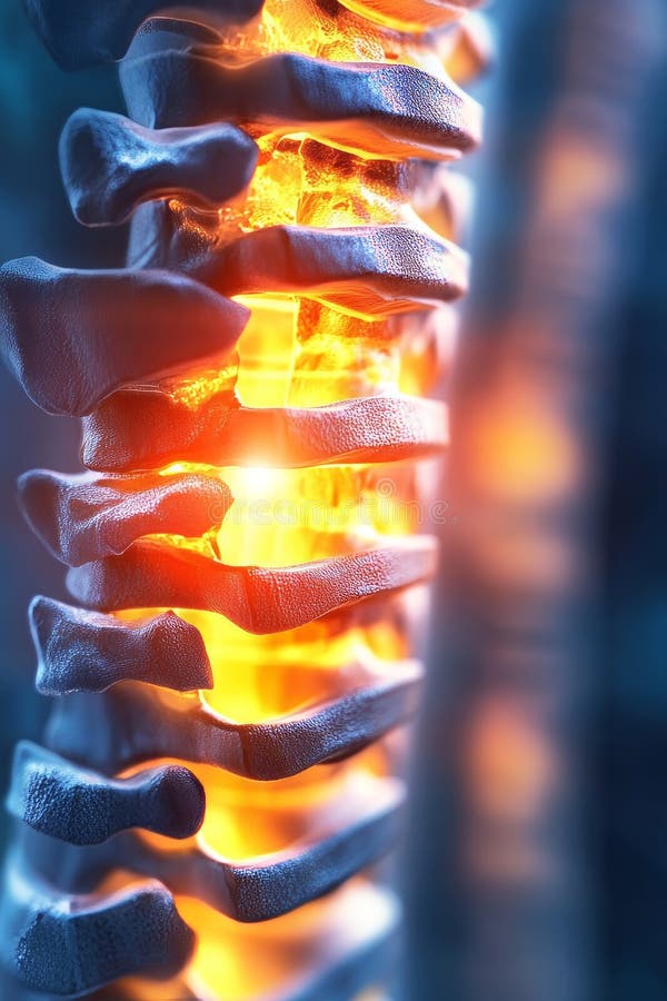 Severe Spinal Disc Degeneration X-ray Image of Reduced Disc Height ...