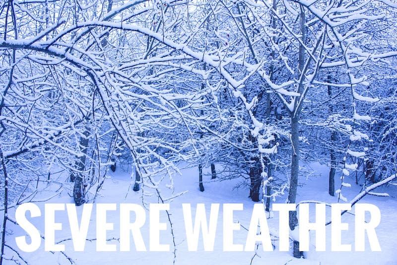 Severe Weather Conditions UK Header Background Illustration Abstract ...