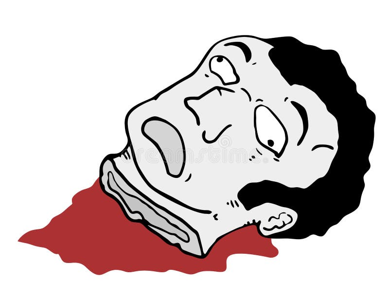 Severed head stock vector. Illustration of danger, creative - 113962132