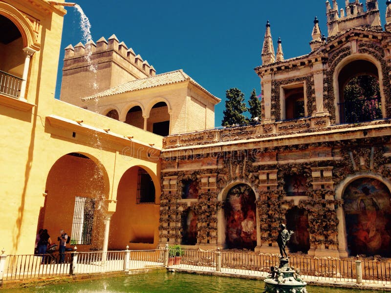 Sevilla Alhambra stock photo. Image of building, history - 101240964