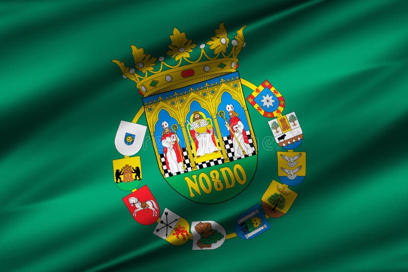 Sevilla flag illustration stock illustration. Illustration of banner ...