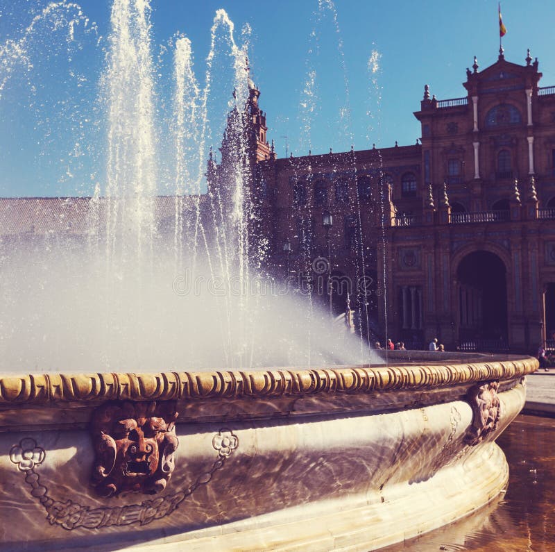 Sevilla stock image. Image of ancient, monument, decoration - 54187423