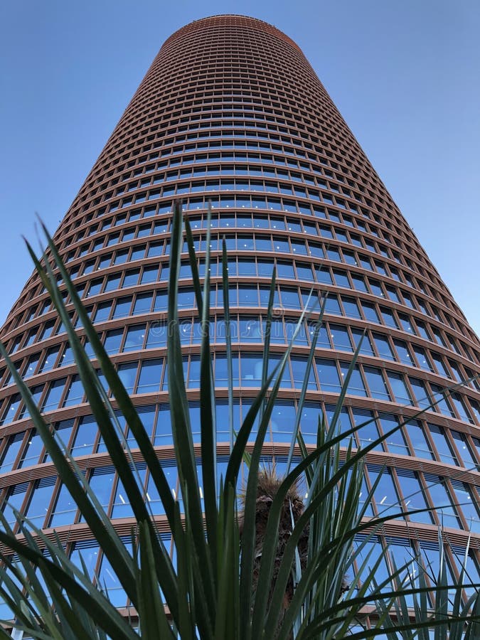 SEVILLA, SPAIN - Dec 12, 2019: Torre Pelli Stock Image - Image of ...