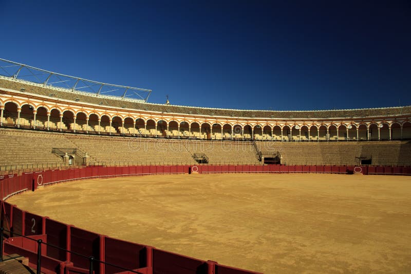 Seville bull arena stock photo. Image of european, bull - 27461608