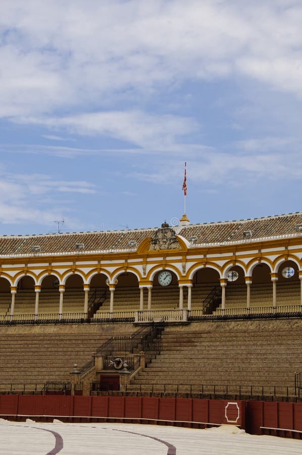 Seville Bullring - Main Entrance Door Stock Image - Image of color ...