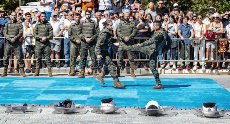 View of Spanish Army Special Operations Force in Service of Control ...