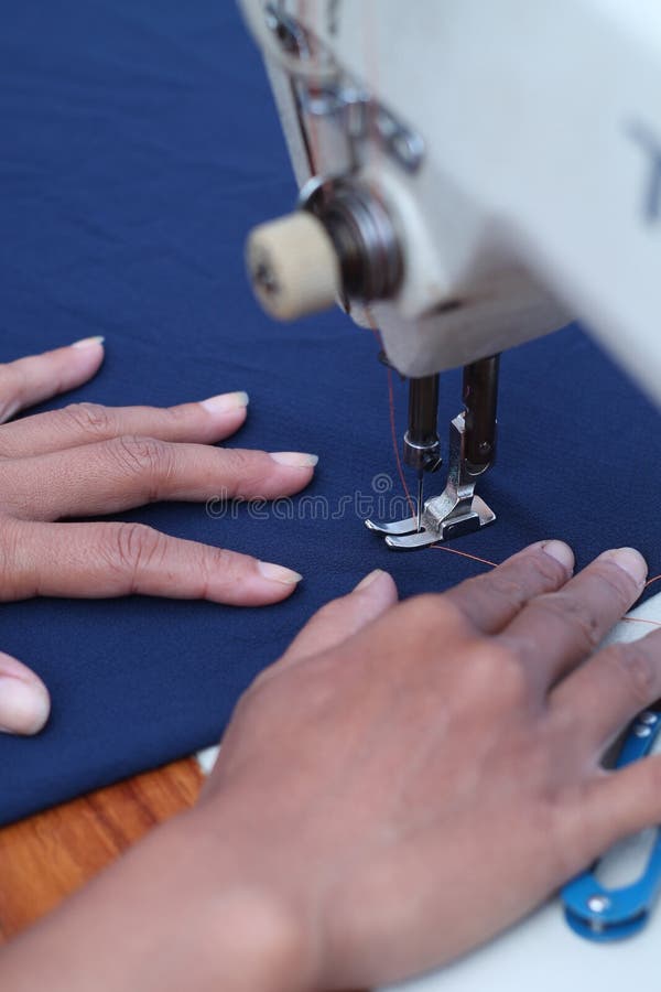 Sew in Sewing Machine, Version 4 Stock Photo - Image of manual, design ...