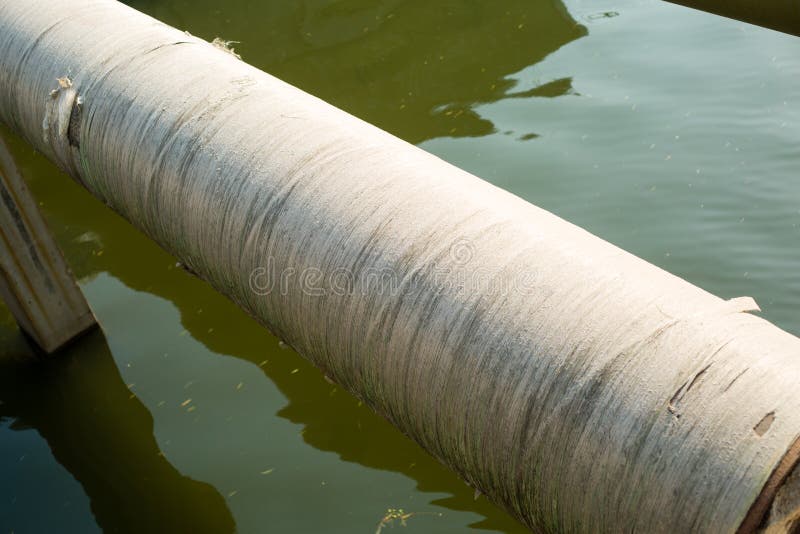 Sewage pipe stock image. Image of trash, pollution, filthy - 106618085
