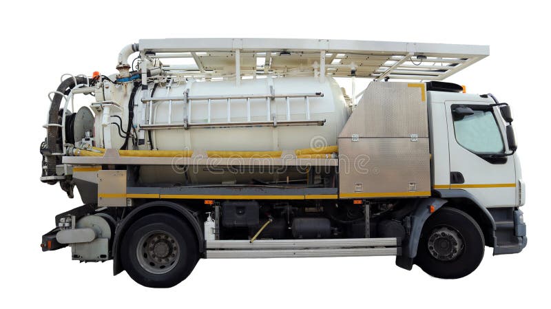 Sewer Cleaning Machine Efficiently Removing Debris in Urban ...