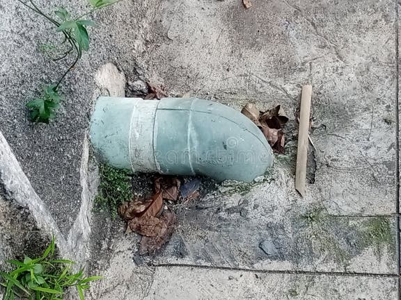 Sewer Pipe from Inside the House Trunk Stock Photo - Image of sewer ...