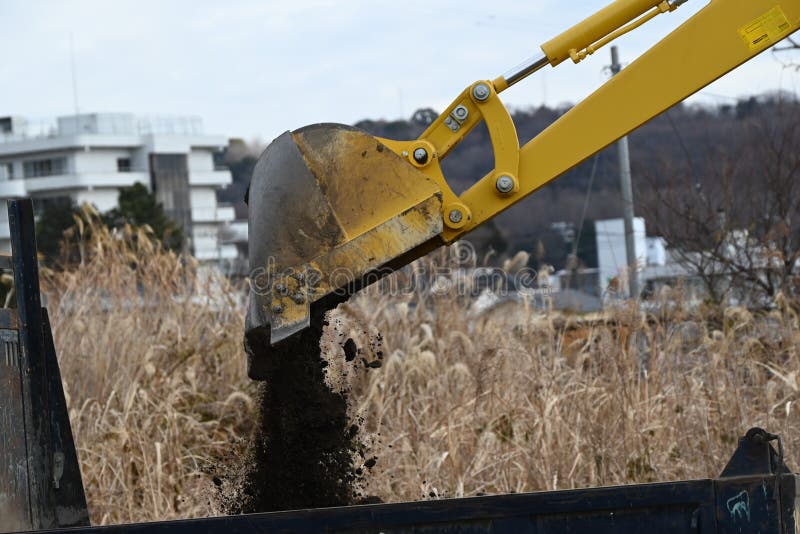 Sewer Pipe Installation Work. Stock Photo - Image of treatment ...