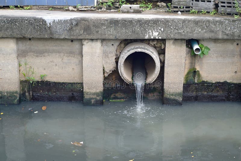Sewer stock image. Image of construction, main, natural - 78929703