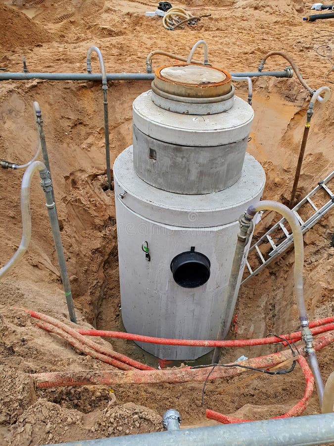 Sewerage stock photo. Image of industry, sewerage, equipment - 235668684