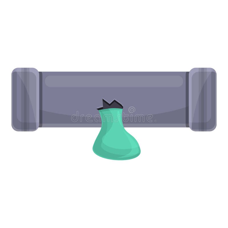 Sewerage Pipe Broken Icon, Cartoon Style Stock Vector - Illustration of ... Sewerage Pipe Broken Icon, Cartoon Style Stock Vector - Illustration of ...