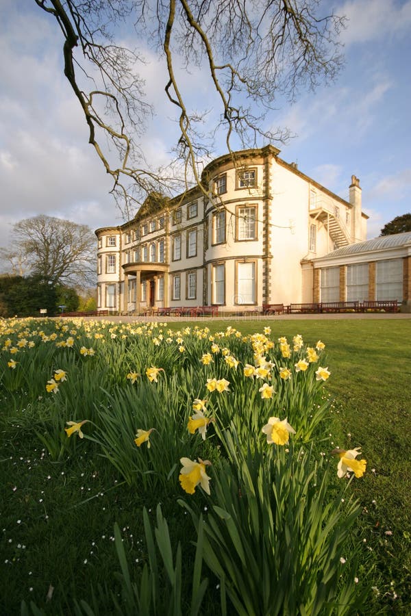 Sewerby Hall stock image. Image of hall, foliage, angle - 2220465