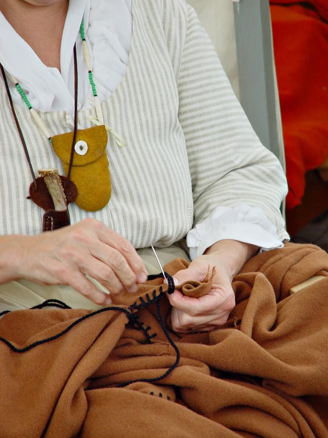 Sewing stock image. Image of fabric, patching, stitch - 1423099