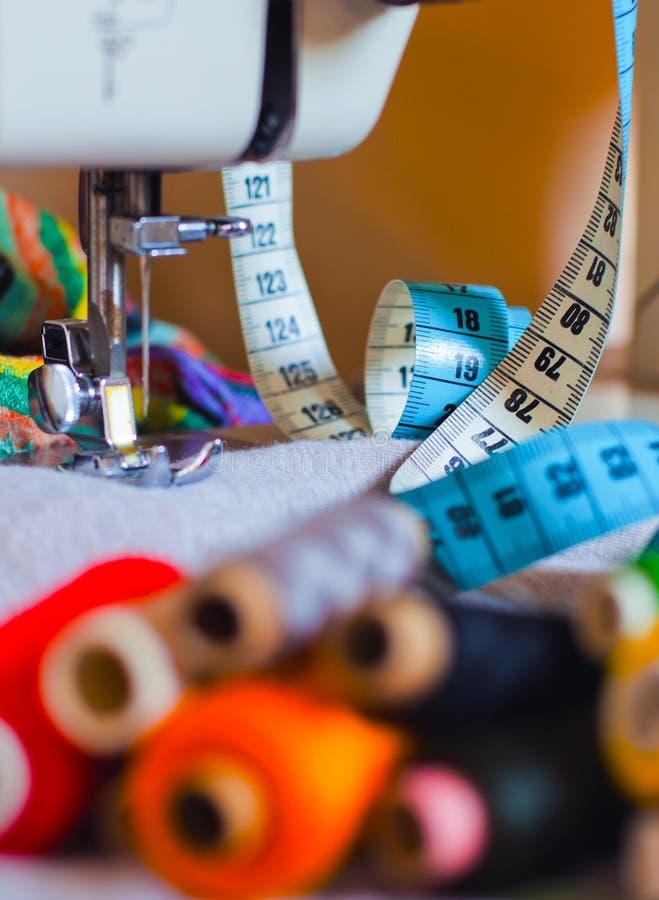 Sewing 4 stock image. Image of dressmaking, embroidery - 1627649