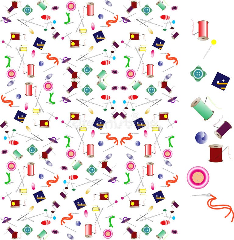 Sewing Background Stock Illustrations – 103,896 Sewing Background Stock ...