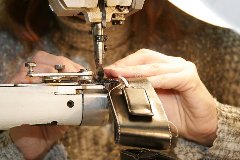 Sewing stock photo. Image of skin, making, machine, cover - 8419002