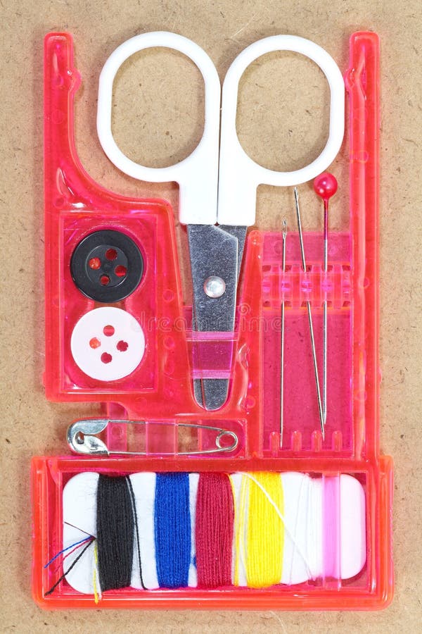 Sewing accessories stock image. Image of cotton, fabric - 44268367