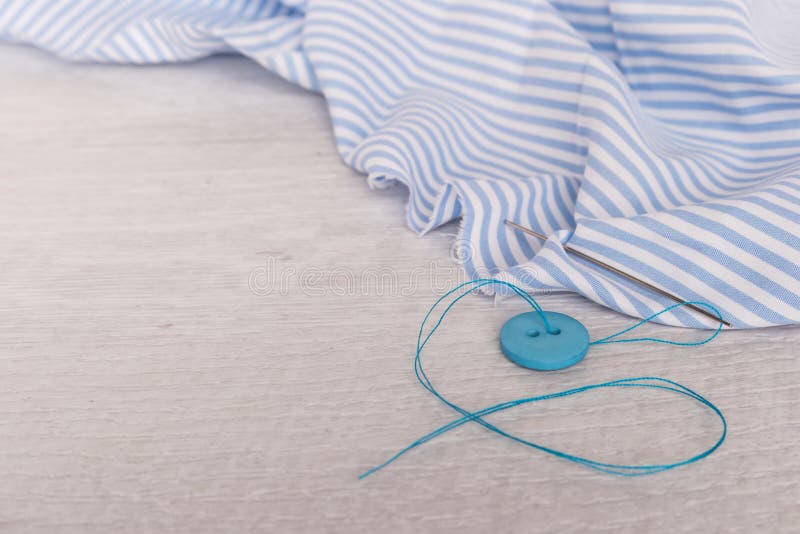 Sewing Background. Accessories for Needlework Stock Photo - Image of ...