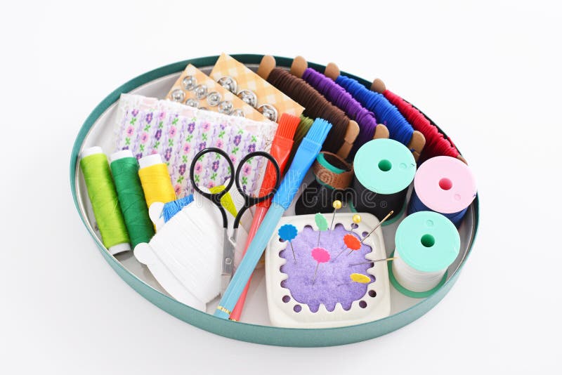 Sewing box stock photo. Image of okinawa, snaps, string - 127369362
