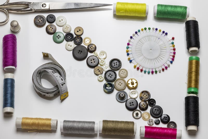 Sewing Business. Image of Sewing Objects Stock Image - Image of ...