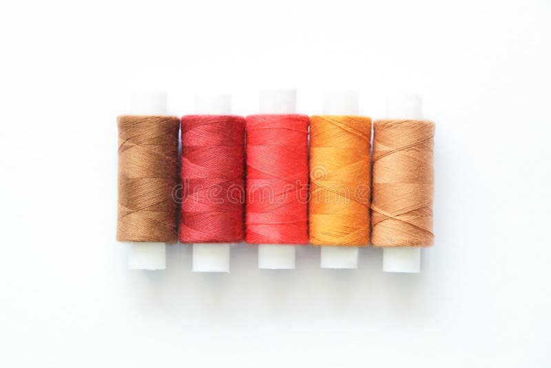 Sewing colored threads stock photo. Image of embroidery - 77141706