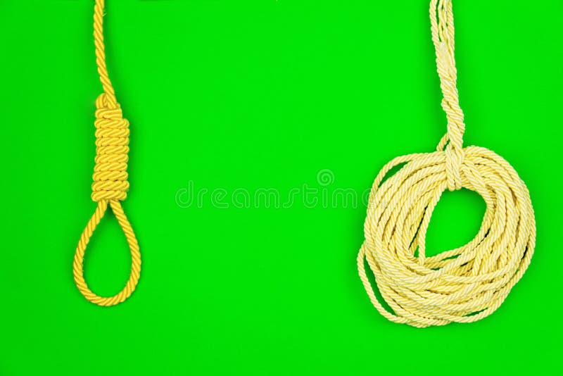Sewing Concept. Yellow String Stock Photo - Image of detail, distance ...