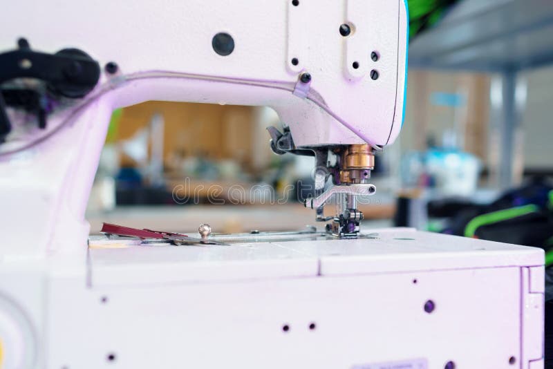 Sewing Department of a Textile Factory Interior Stock Photo - Image of ...