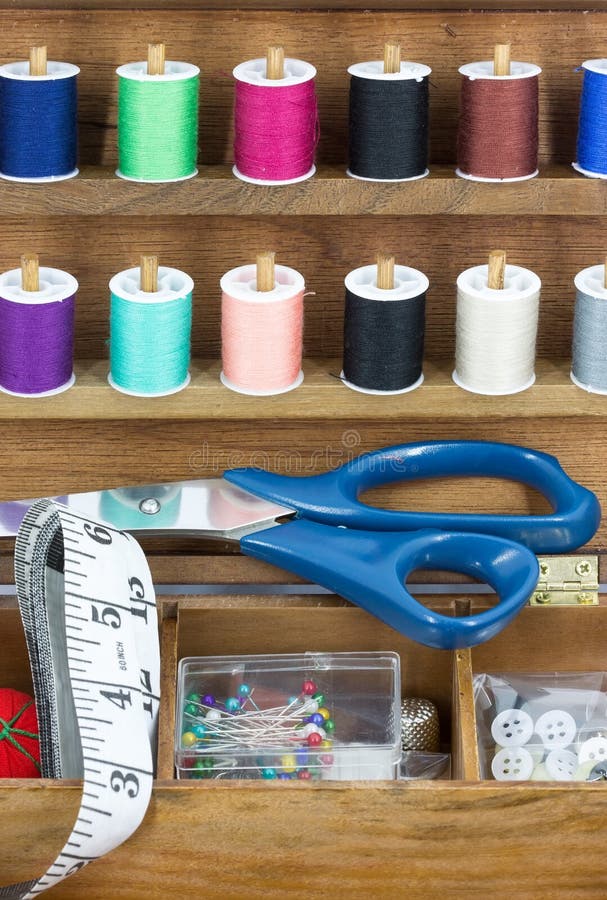Sewing equipment stock image. Image of fashion, measure - 32071389