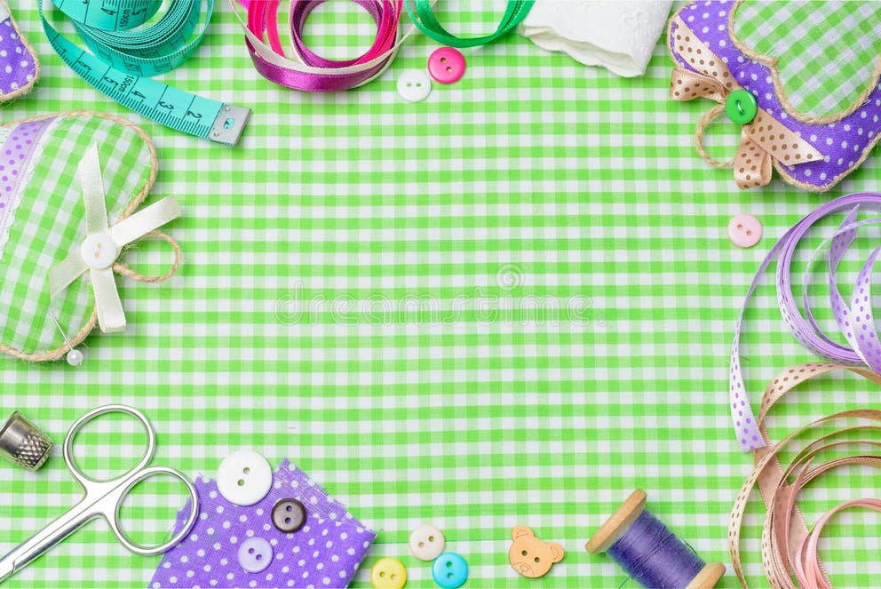 Sewing frame stock illustration. Illustration of bright - 51771759